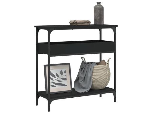 Click here for vidaXL Console Table Black Engineered wood 29.5 x... prices