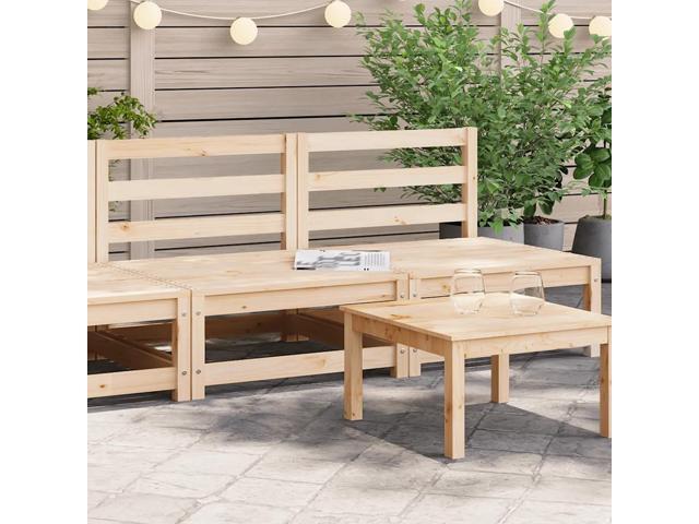 Click here for vidaXL Garden Sofa Pine Solid pine wood 27.6x27.6x... prices