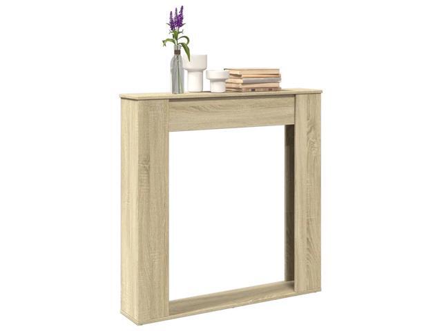 Click here for vidaXL Fireplace Surround Sonoma Oak 39.4x7.9x39.4... prices