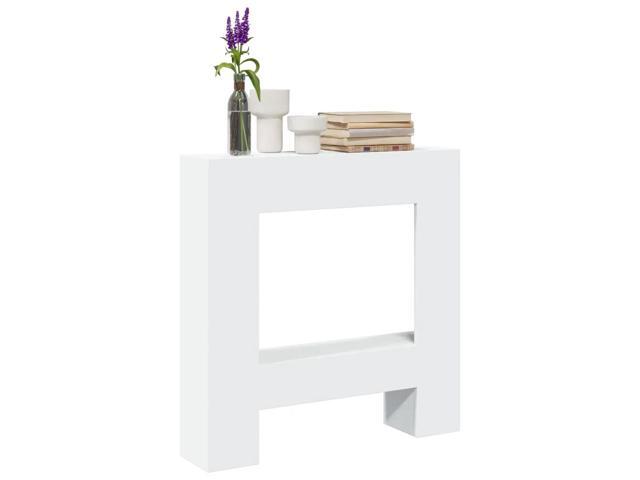 Click here for vidaXL Fireplace Surround White 31.9x7.1x32.3 Engi... prices