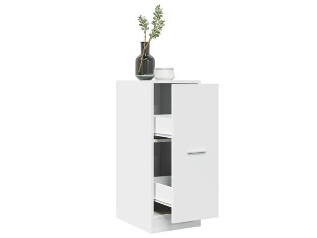 Click here for vidaXL Apothecary Cabinet White Engineered wood 11... prices