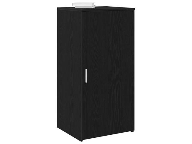 Click here for vidaXL Storage Cabinet Black Engineered wood Compa... prices