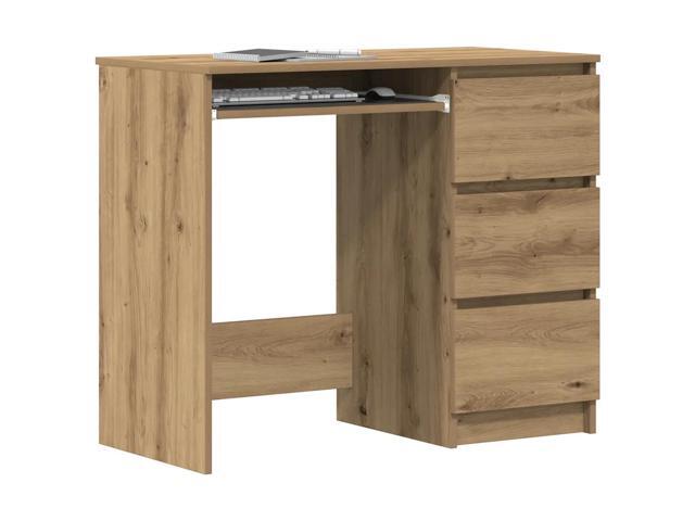 Click here for vidaXL Desk Artisan Oak Engineered Wood Compact De... prices