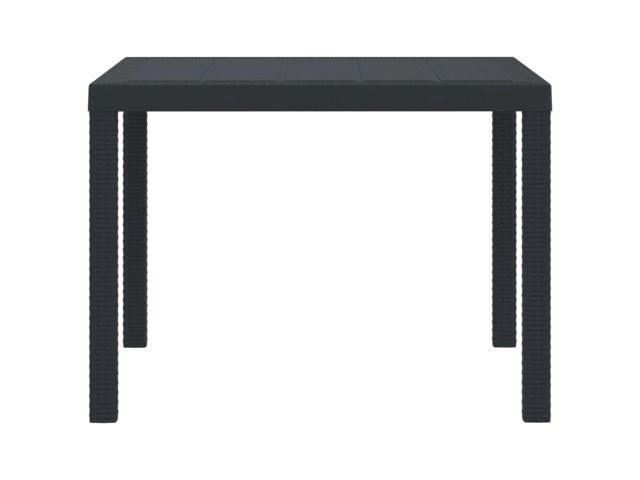 Click here for vidaXL Garden Table Anthracite 39.37 x 39.37 x 28.... prices