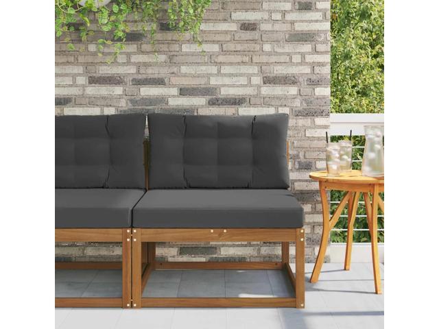 Click here for vidaXL Outdoor Middle Sofa Solid Acacia Wood Natur... prices