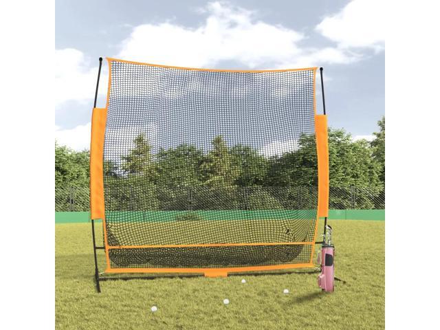 Click here for vidaXL Golf Practice Net Black and Orange 84.6x42.... prices
