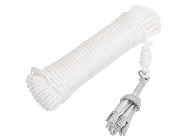 Click here for vidaXL Folding Anchor with Rope Silver 1.5 lb Hot... prices