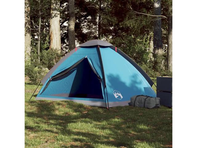 Click here for vidaXL Camping Tent Dome 2-Person Blue Waterproof prices