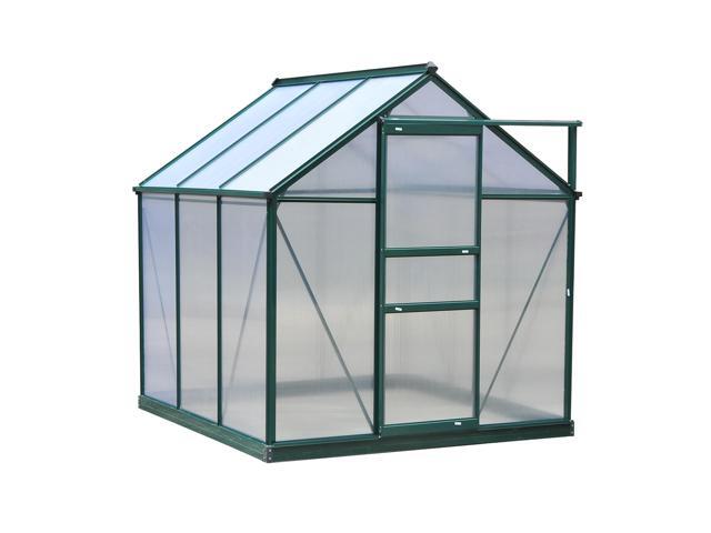 Click here for Aosom 6 x 6 Greenhouse for Outdoors  Polycarbonate... prices