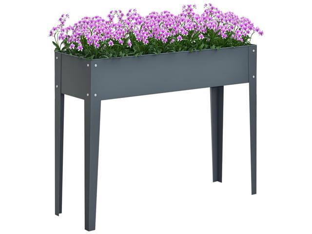 Click here for Aosom Metal Raised Garden Bed  Elevated Planter Bo... prices