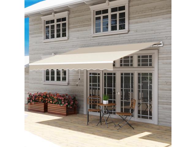 Click here for Aosom 12 x 10 Retractable Awning Patio Awnings Sun... prices