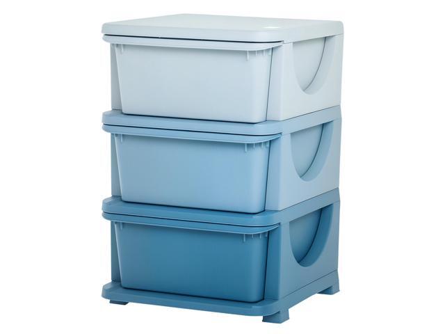 Click here for AosomQaba 3 Tier Kids Storage Unit  Toy Organizers... prices