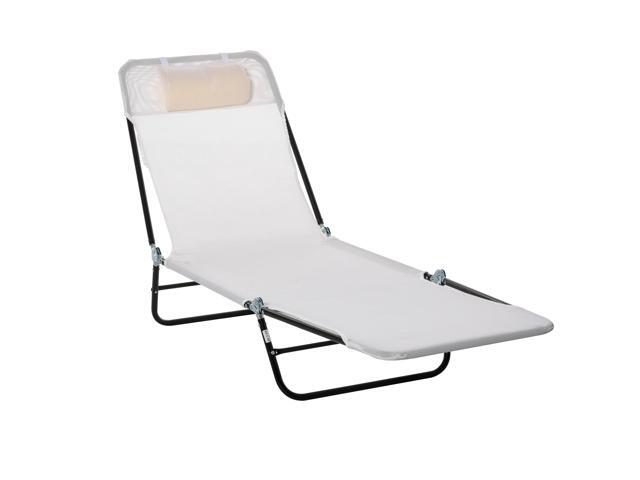 Click here for Aosom Folding Chaise Lounge Chair  Pool Sun Tannin... prices