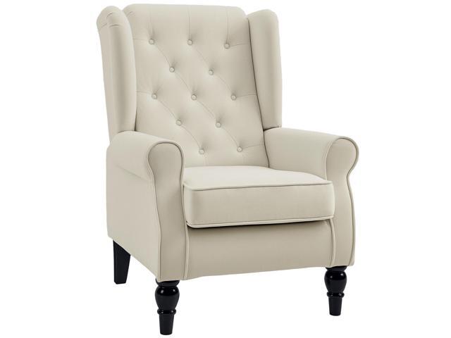 Click here for Aosom Mid-Century Modern Accent Chair  High Wingba... prices