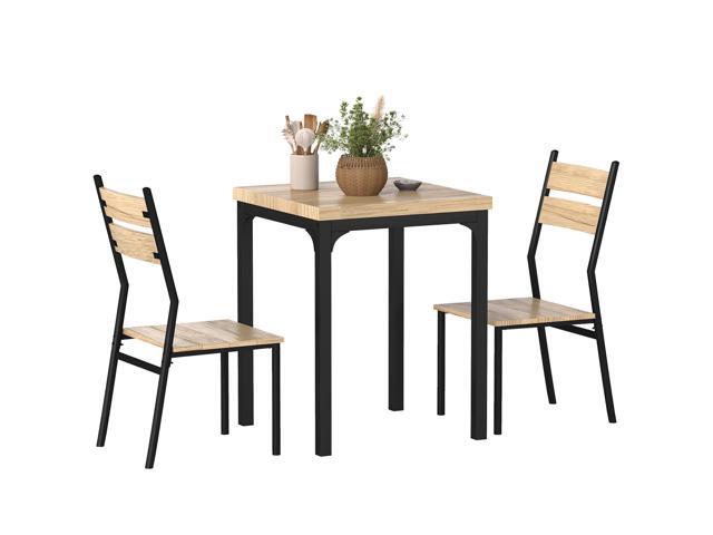 Click here for Aosom 3 Piece Dining Table Set for 2  Modern Kitch... prices