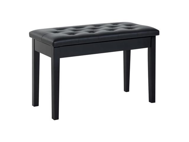 Click here for Aosom Piano Bench  Duet Piano Chair with Faux Leat... prices