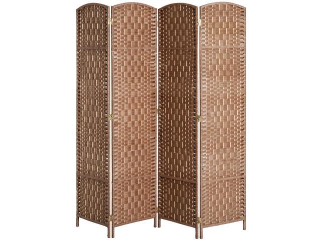 Click here for Aosom Room Divider 4 Panel  6FT Tall Folding Priva... prices