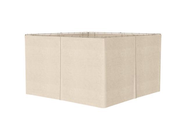 Click here for Aosom 9.84 x 13.1 Gazebo Sidewall Set with Hooks/C... prices