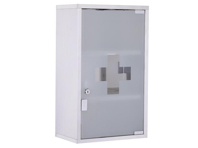 Click here for Aosom 12 x 20 Lockable Medicine Cabinet  3 Tier St... prices