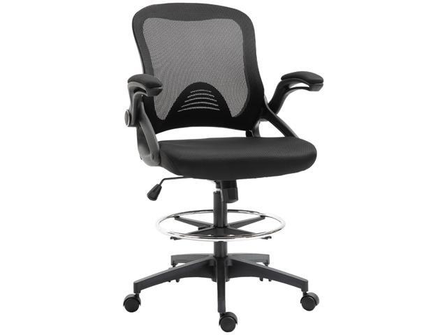 Click here for Aosom Mesh Drafting Chair  Tall Office Chair with... prices