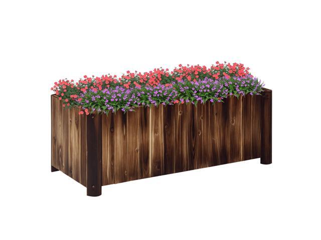 Click here for Aosom 48 x 20 x 18 Raised Garden Bed  Raised Plant... prices