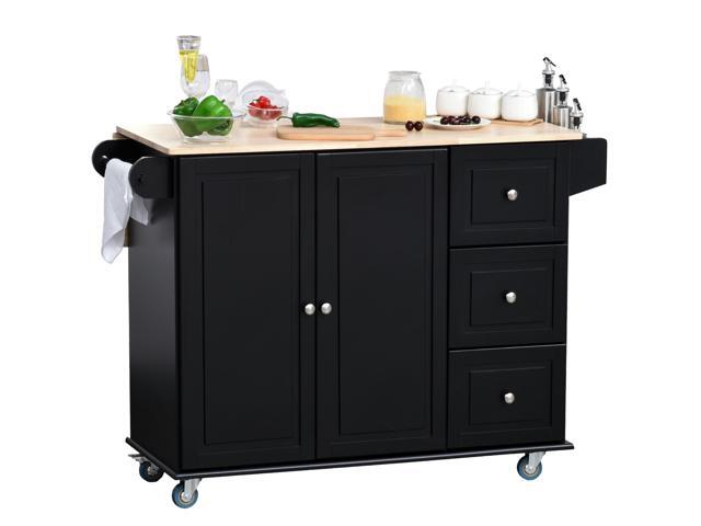 Click here for Aosom Storage Trolley Cart on Wheels  Mobile Kitch... prices