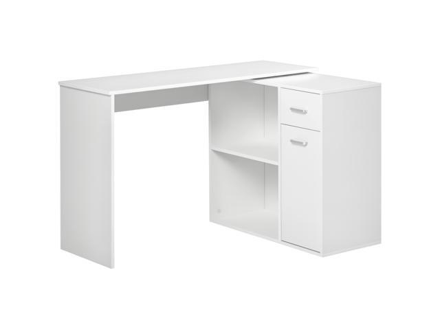Click here for Aosom L Shaped Computer Desk  180Â° Rotating Corne... prices