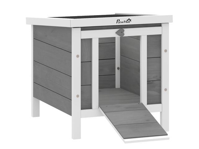 Click here for Aosom Small Wooden Rabbit Hutch Bunny Cage Guinea... prices