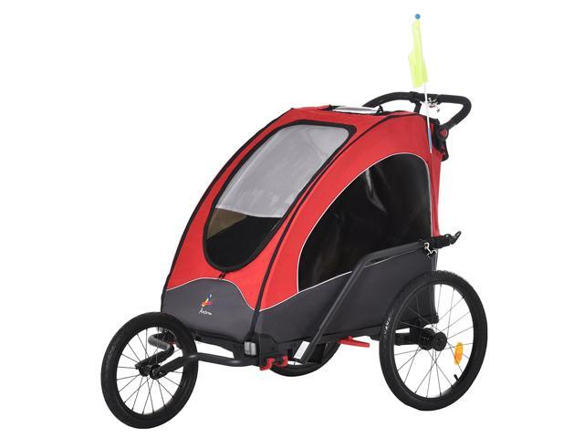 Click here for AosomAosom Bike Trailer for Kids 3 In1 Foldable Ch... prices