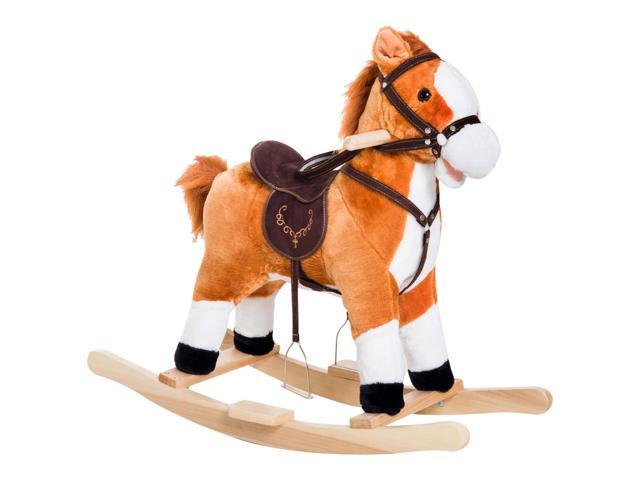 Click here for Qaba Kids Plush Toy  Toddler Rocking Horse with Re... prices