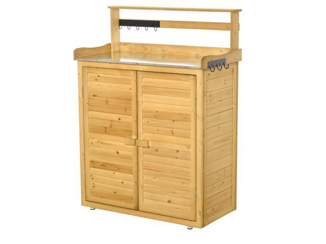 Click here for Aosom Backyard Garden Tool Storage Shed  Outdoor S... prices