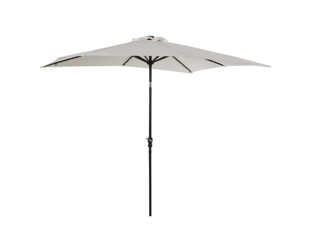 Click here for Aosom 9 x 7 Patio Umbrella Outdoor Table Market Um... prices