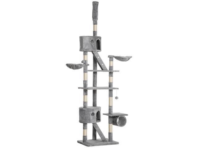 Click here for Aosom Floor to Ceiling Cat Tree  94.5-102.5 inch H... prices