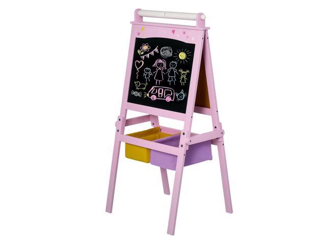 Click here for AosomQaba 3 In 1 Kids Wooden Art Easel with Paper... prices