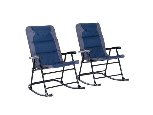 Click here for Aosom 2 Piece Outdoor Patio Furniture Set with 2 F... prices