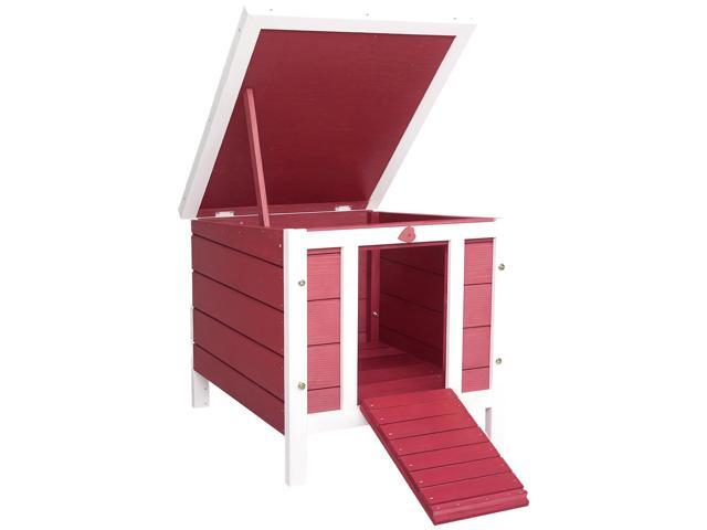 Click here for Aosom Small Wooden Rabbit Hutch Bunny Cage Guinea... prices