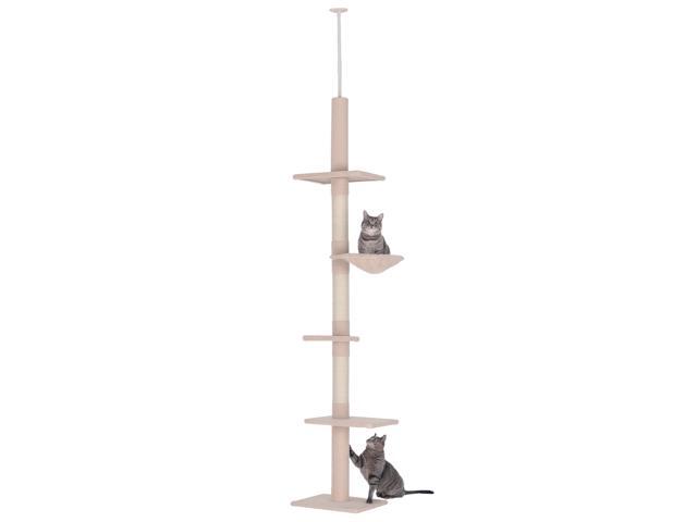 Click here for Aosom 102 Adjustable Height Floor to Ceiling Cat T... prices