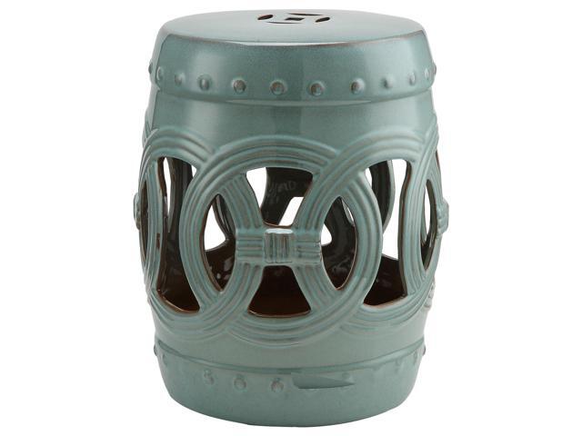 Click here for Aosom 14 x 17 Ceramic Garden Stool with Double-Coi... prices