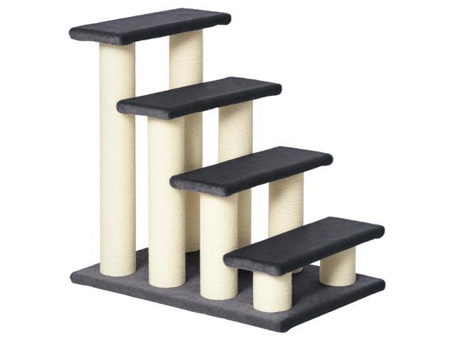 Click here for Aosom Cat Tree with 4 Steps for High Beds w/ Sisal... prices