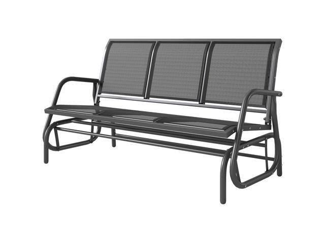 Click here for Aosom 3-Person Outdoor Patio Glider Bench  Porch G... prices