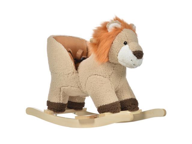Click here for Qaba Baby Rocking Horse Lion with Sound  Plush Stu... prices