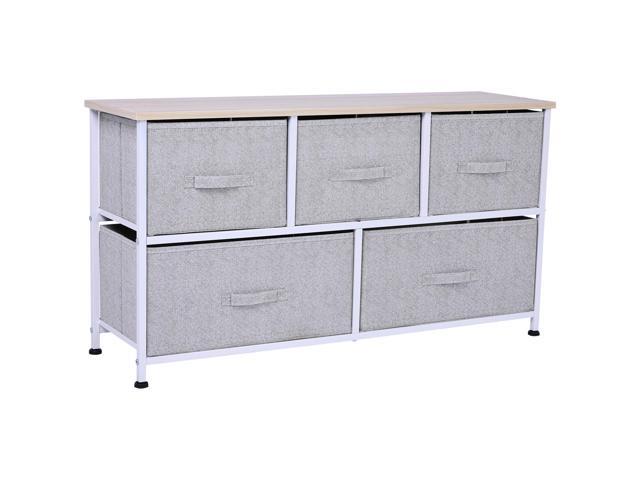 Click here for Aosom 40 L 5 Drawer Horizontal Storage Cube Dresse... prices