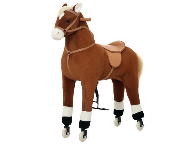 Click here for AosomQaba Kids Ride-on Walking Horse with Easy Rol... prices