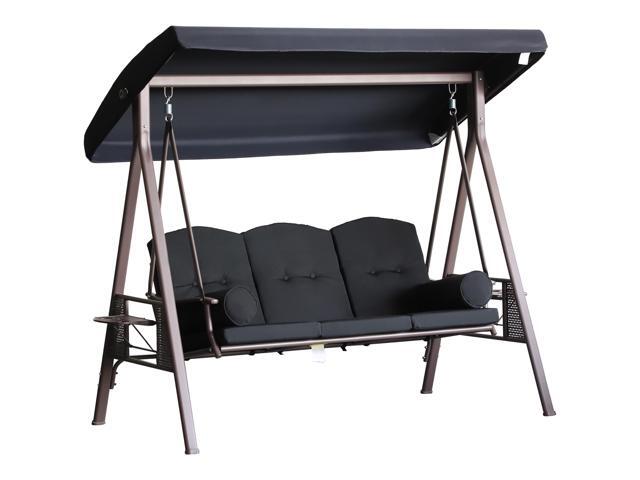 Click here for Aosom 3-Seat Patio Swing Chair  Outdoor Porch Swin... prices