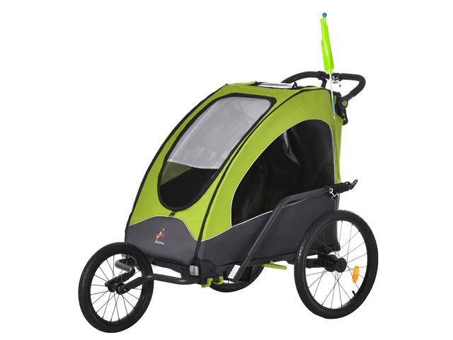 Click here for AosomAosom Bike Trailer for Kids 3 In1 Foldable Ch... prices