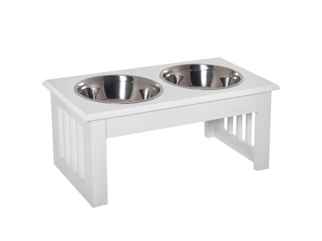 Click here for Aosom 6 Height Small Puppy Dog Feeding Station for... prices
