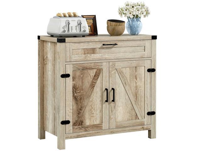 Click here for Aosom Modern Farmhouse Sideboard with Storage  Buf... prices