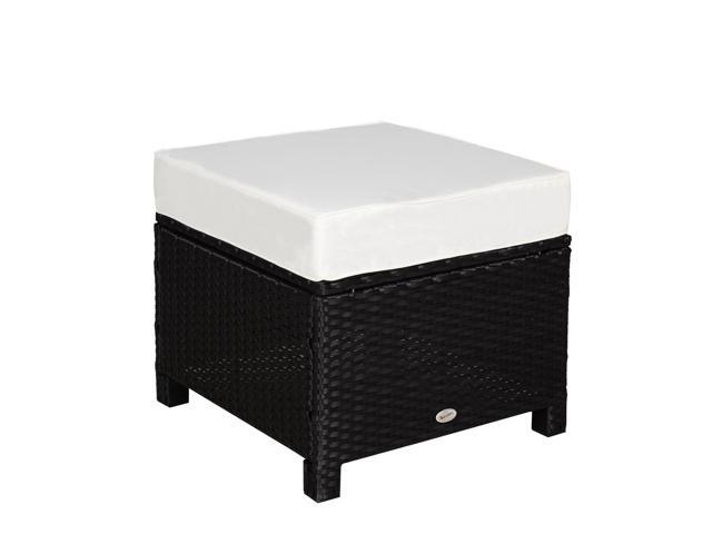 Click here for Aosom 20 Patio Wicker Ottoman  Multipurpose Outdoo... prices