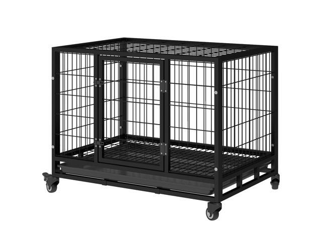 Click here for Aosom 36 Heavy Duty Dog Crate with Removable Tray... prices