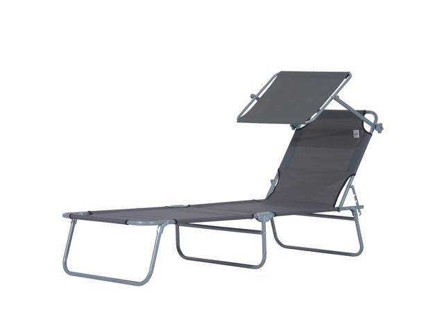 Click here for Aosom Outdoor Pool Chaise Lounge Chair  Folding Ta... prices